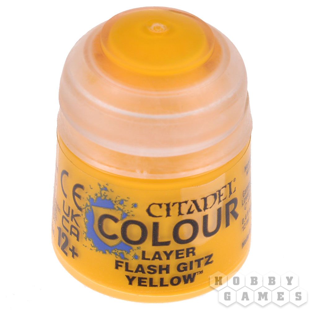 Краска Layer: Flash Gitz Yellow (12 мл) (2022)