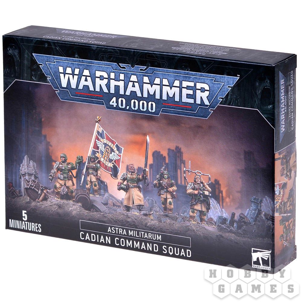 Astra Militarum: Cadian Command Squad