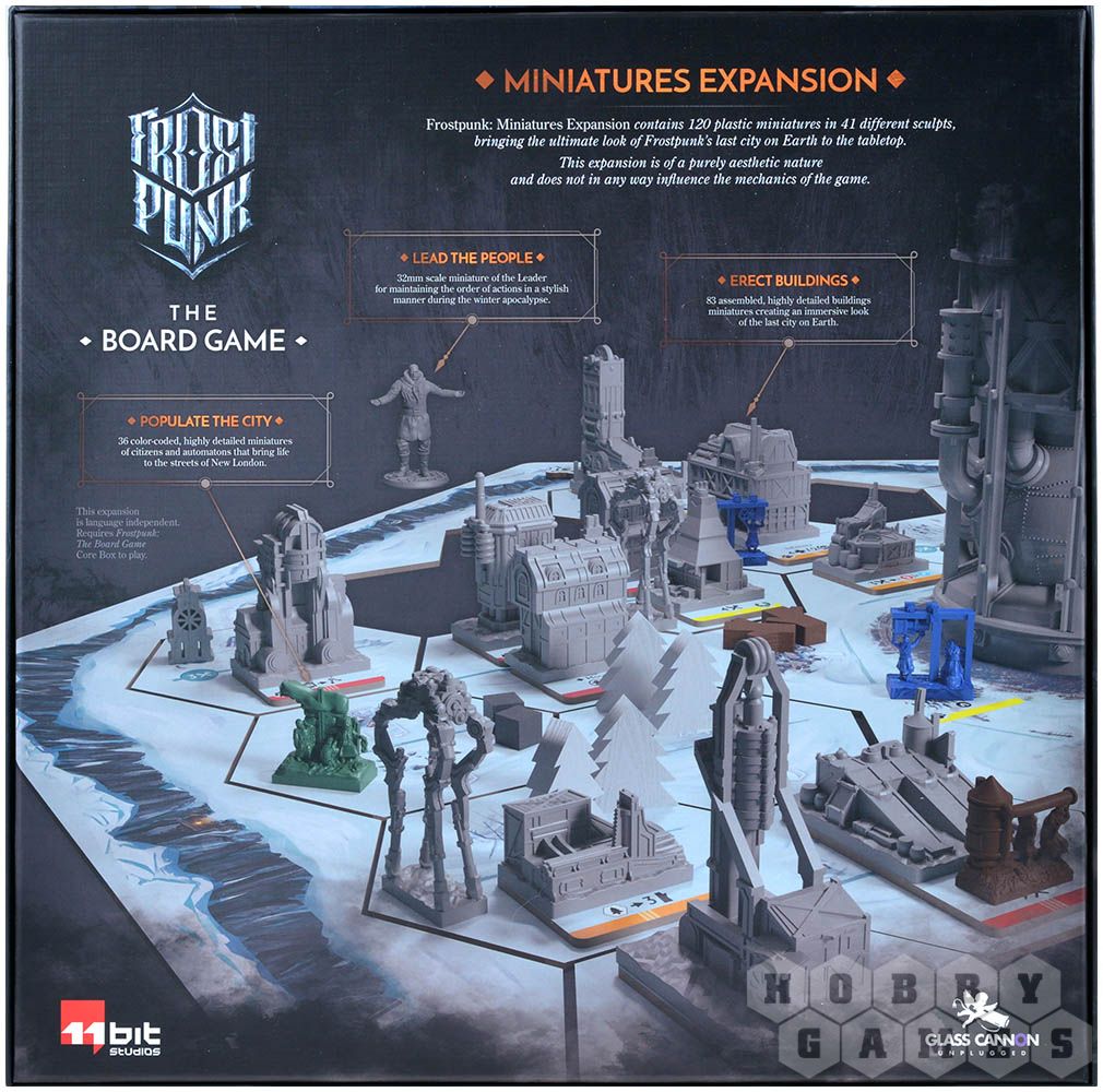 Frostpunk: The Board Game. Miniatures Expansion