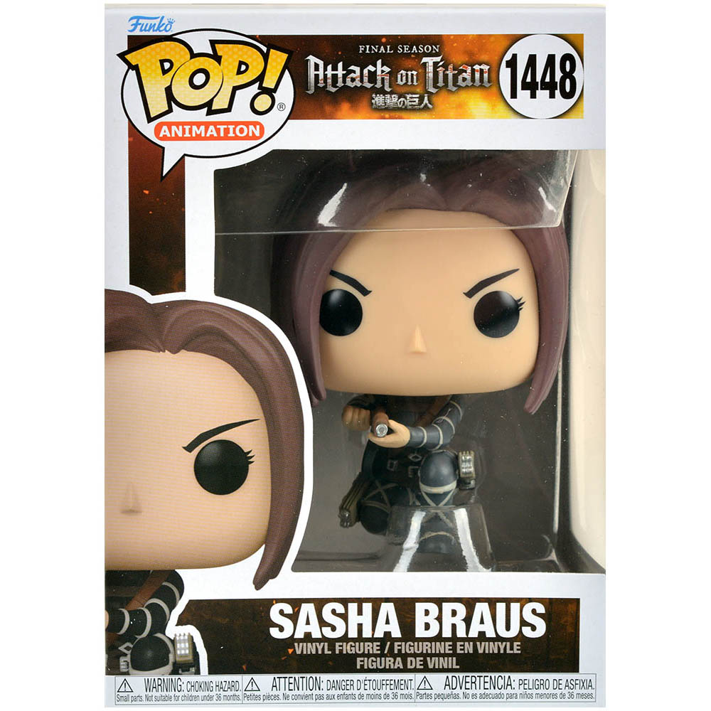 Фигурка Funko POP! Animation. Attack of Titan: Sasha Braus | Купить ...