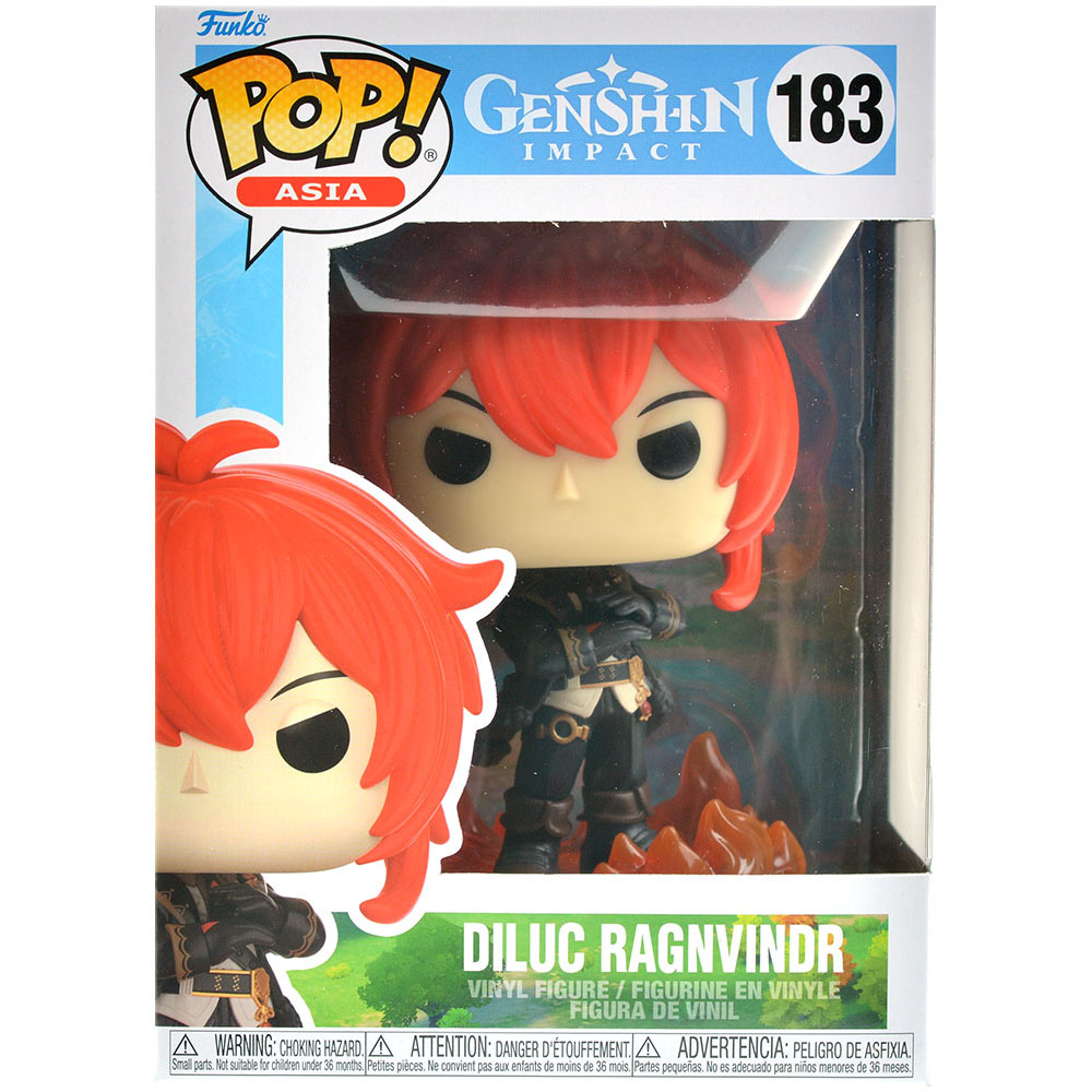 Фигурка Funko POP! Asia. Genshin Impact: Diluc Ragnvindr | Купить ...