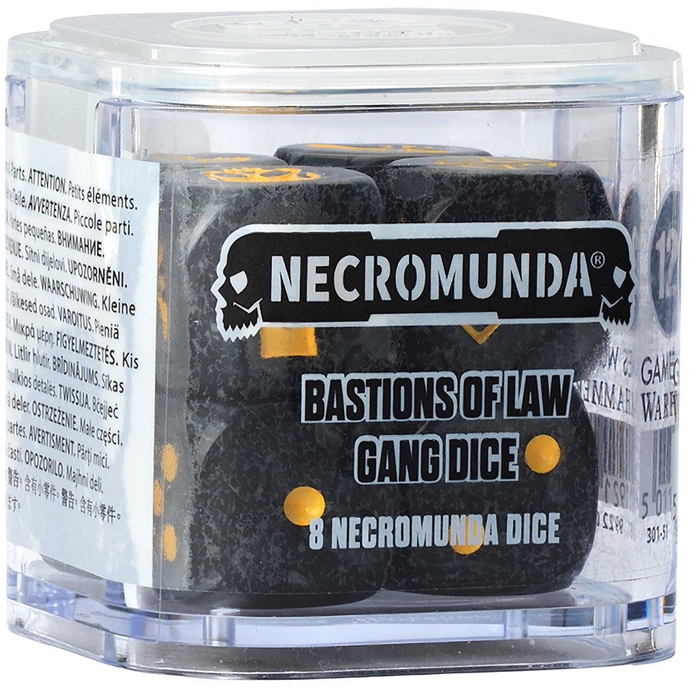 Necromunda: Bastions of Law Gang Dice Set | Купить настольную игру ...
