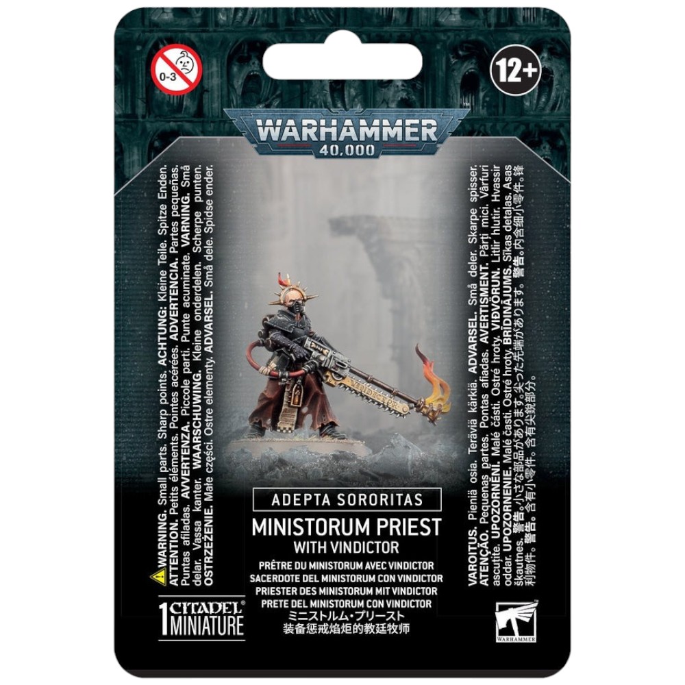 Adepta Sororitas: Ministorum Priest with Vindictor | Купить настольную ...
