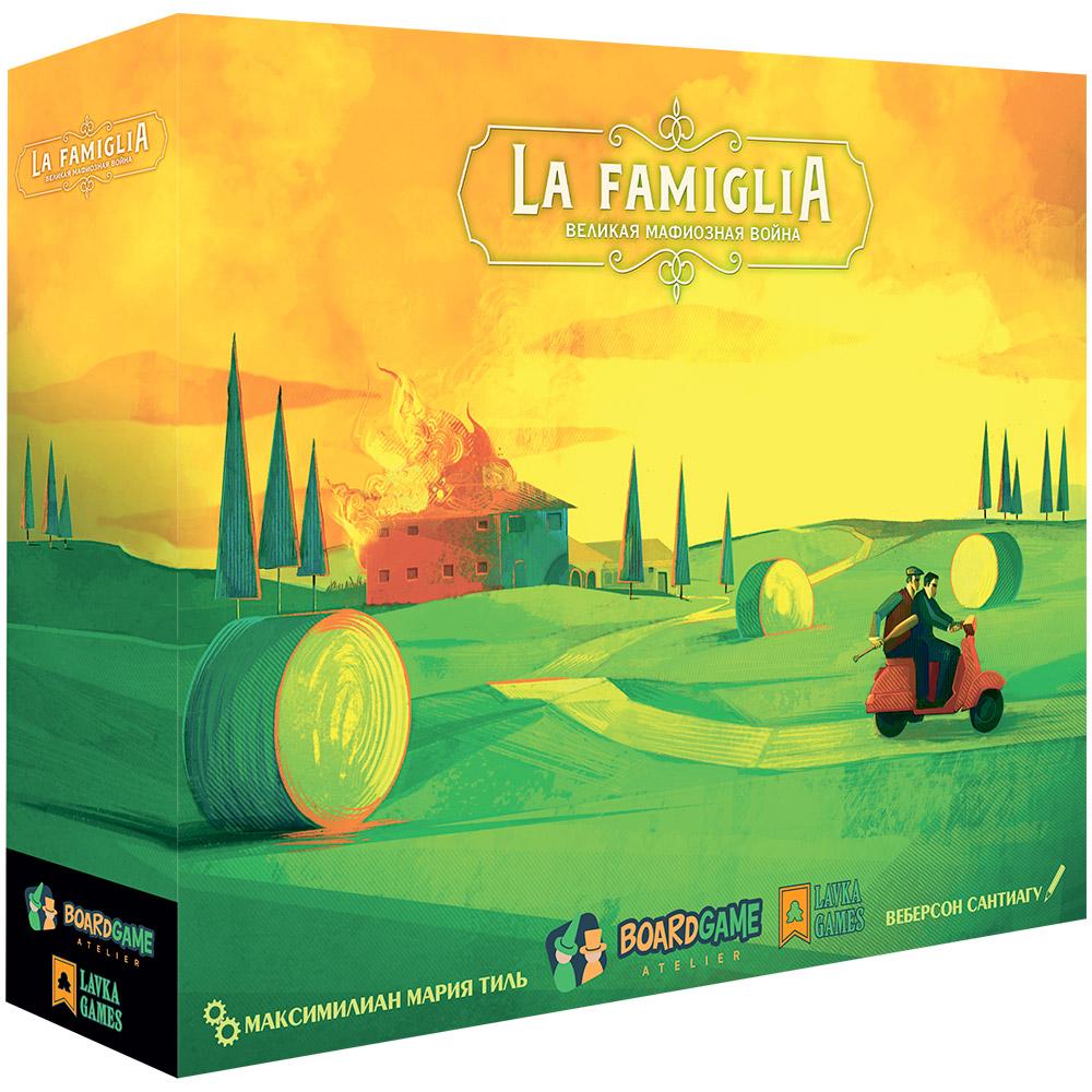 La Famiglia: Великая мафиозная война | Купить настольную игру в Hobby Games