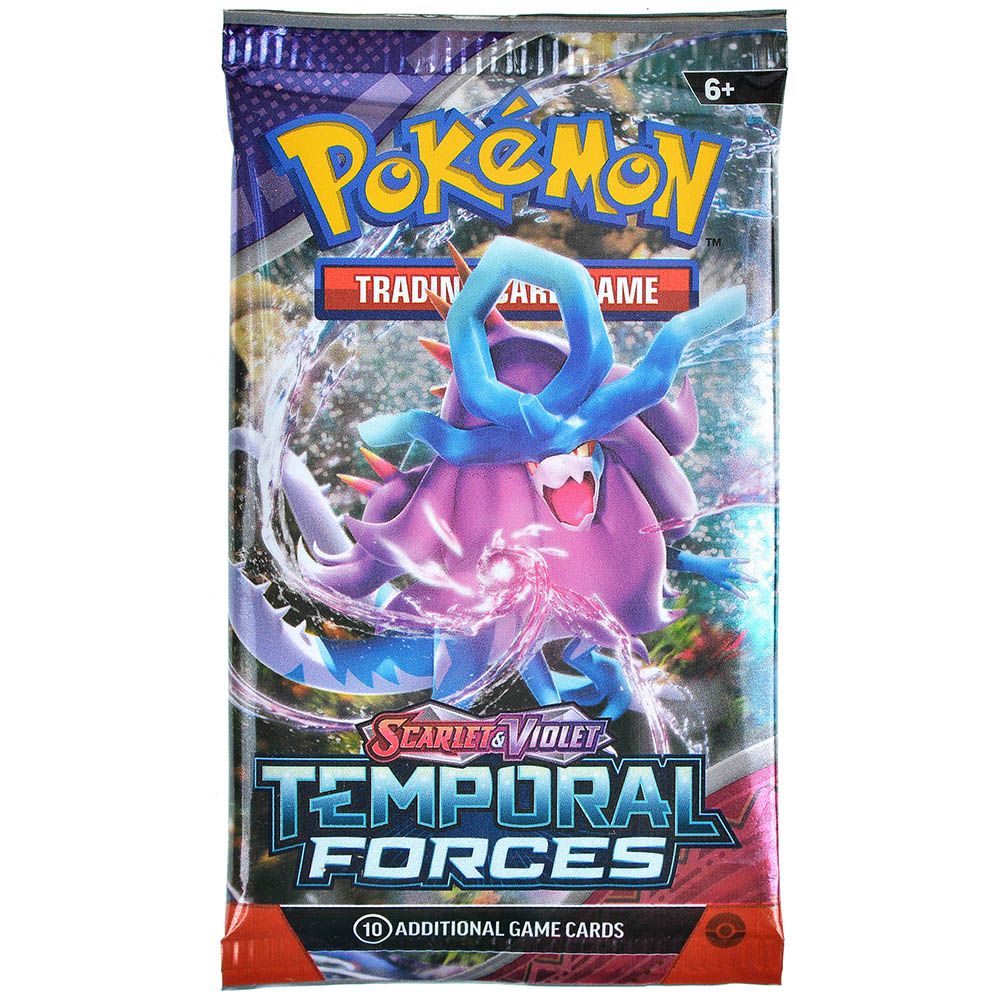 Pokemon TCG. Scarlet & Violet – Temporal Forces: Бустер | Купить ...