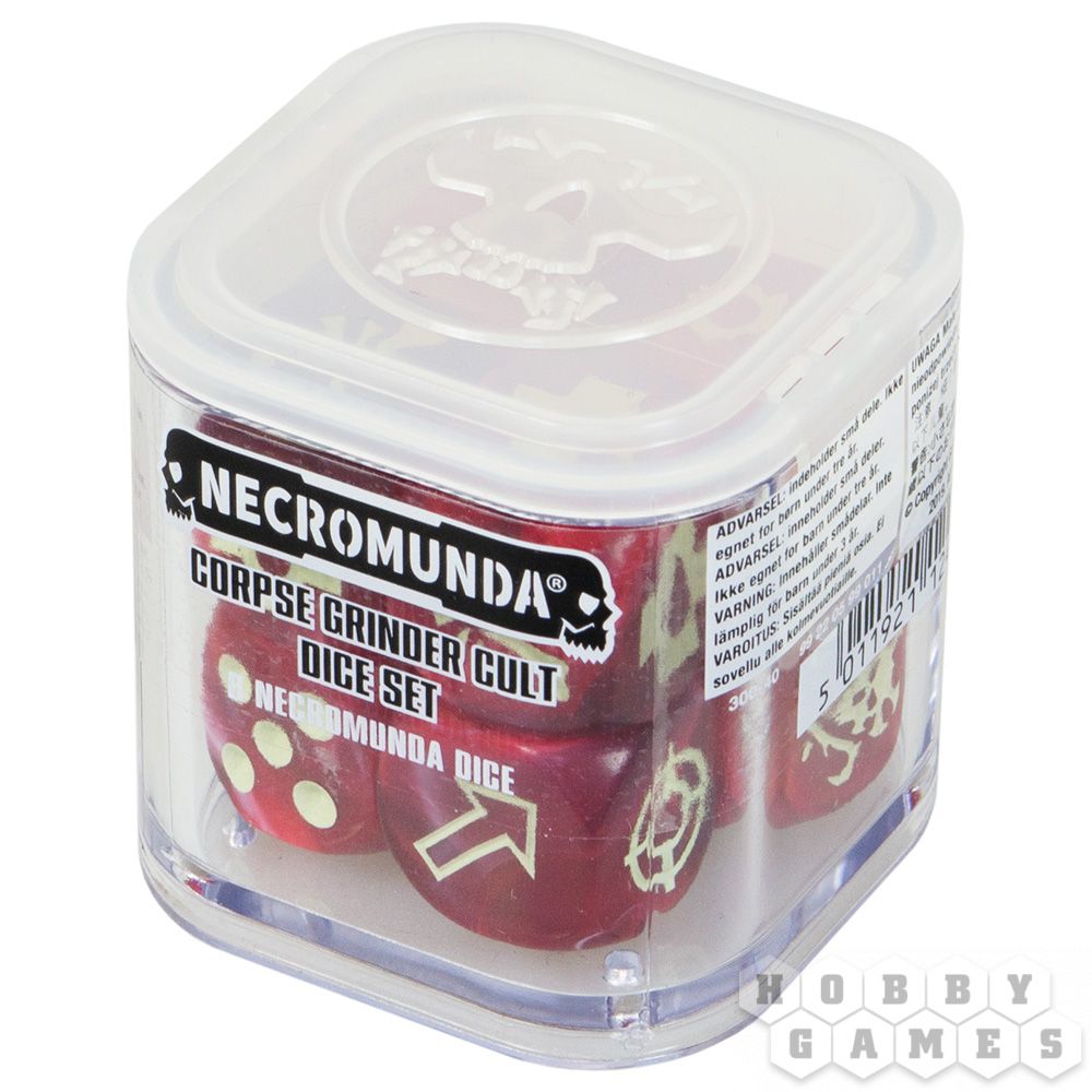 Necromunda: Corpse Grinder Cult Dice Set