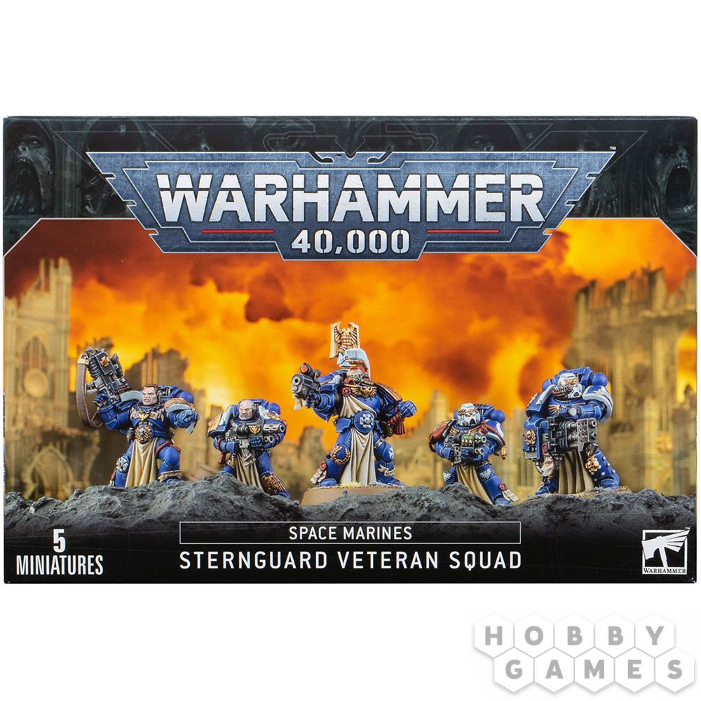 Space Marines Sternguard Veteran Squad | Купить настольную игру Space ...