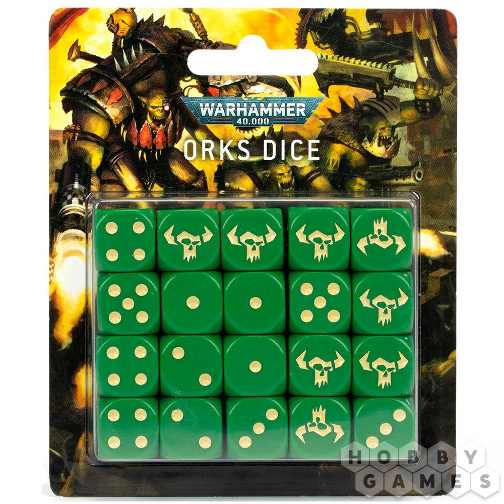 Orks Dice Set | Купить настольную игру Orks Dice Set в Минске по цене ...