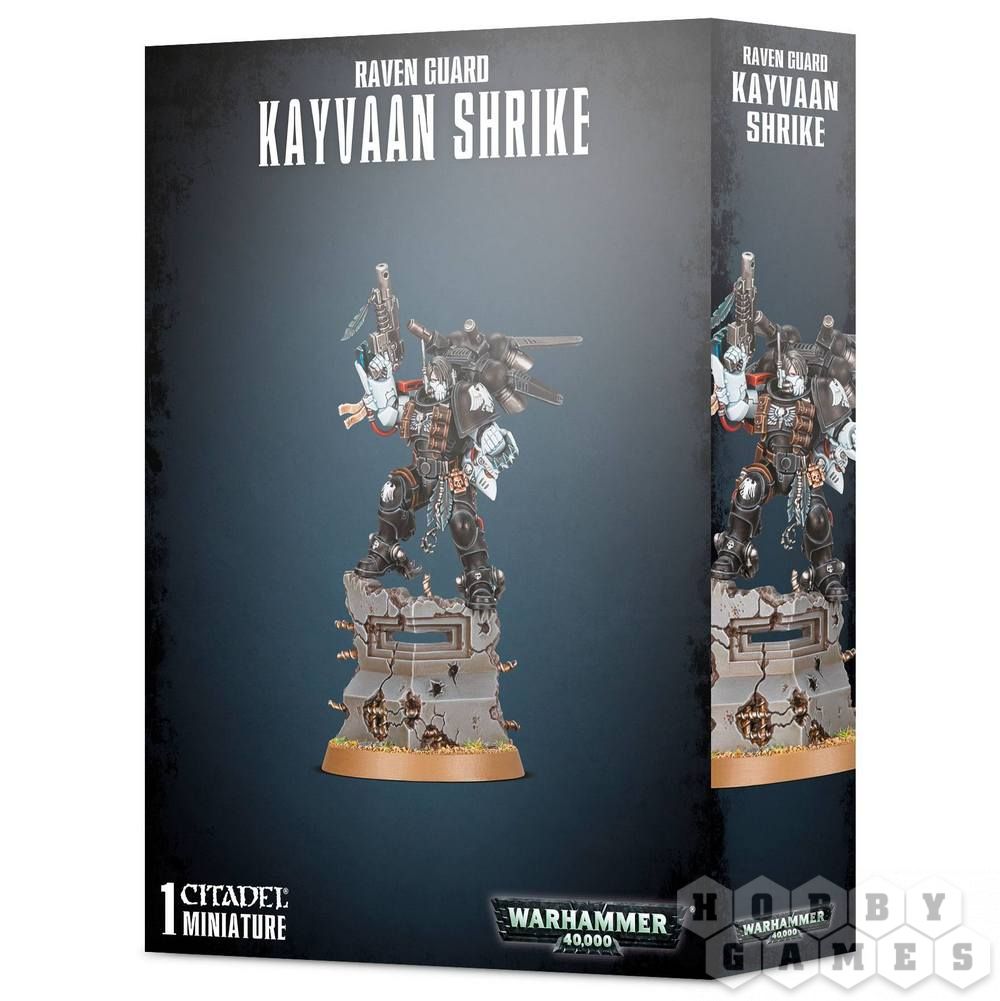 Raven Guard Chapter Master Kayvaan Shrike