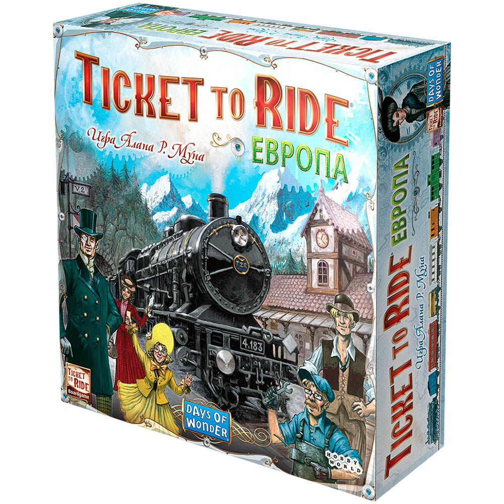 Ticket to Ride: Европа (Билет на поезд Европа) - купить настольную игру ...