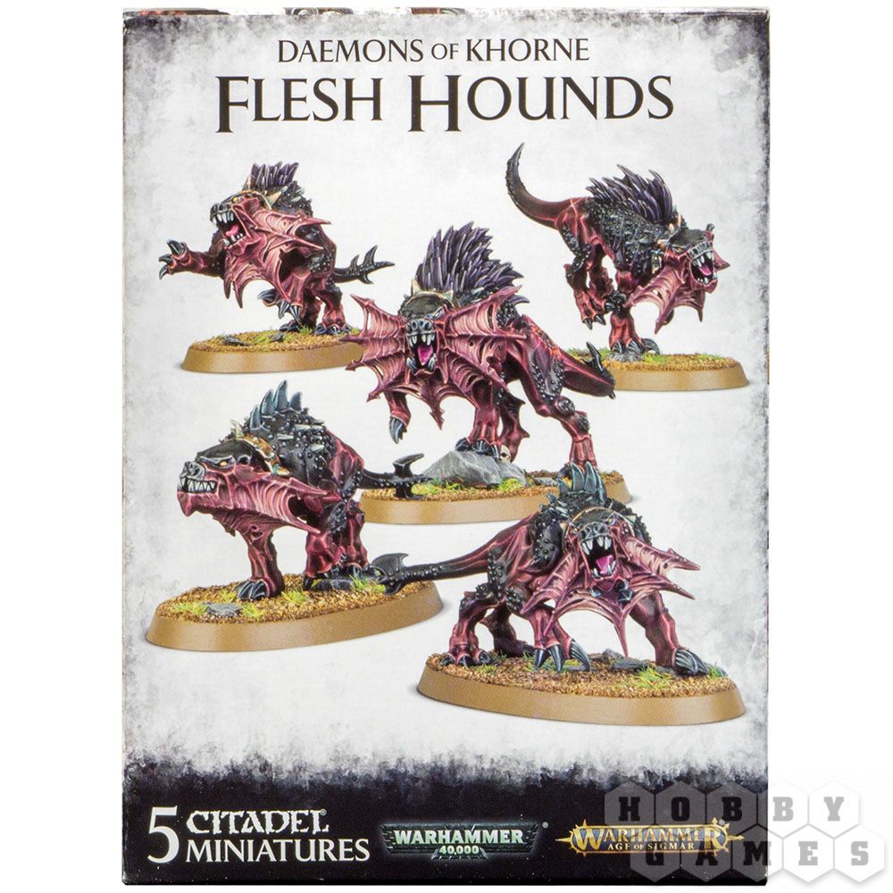 Daemons of Khorne: Flesh Hounds | Купить настольную игру Daemons of ...