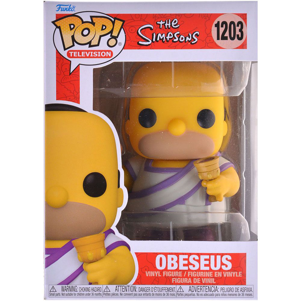 Фигурка Funko POP! Animation. The Simpsons: Obeseus | Купить настольную ...