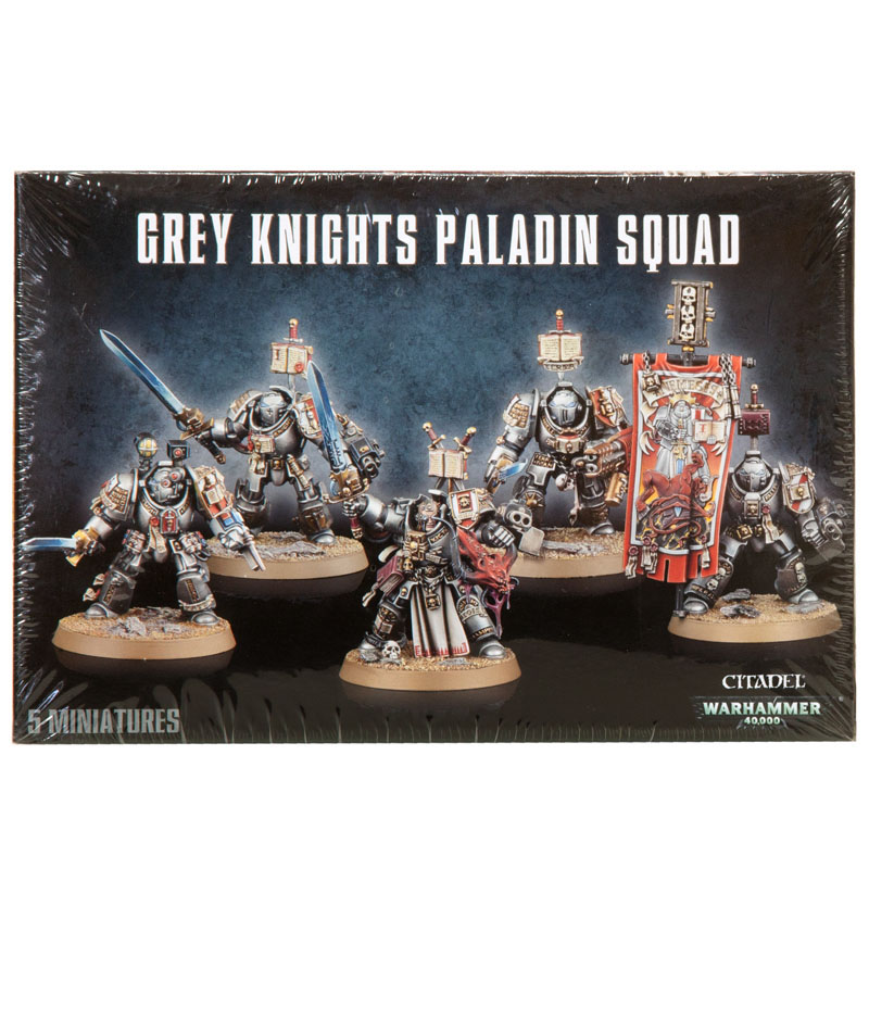 Grey Knights Paladin Squad | Купить настольную игру Grey Knights ...