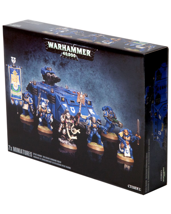 Space Marine Reclusiam Command Squad | Купить настольную игру Space ...