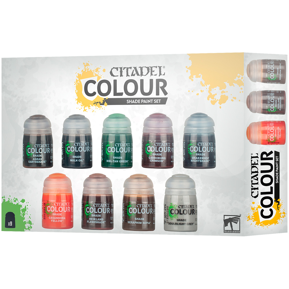 Citadel Colour: Shade Paint Set | Купить настольную игру Citadel Colour ...