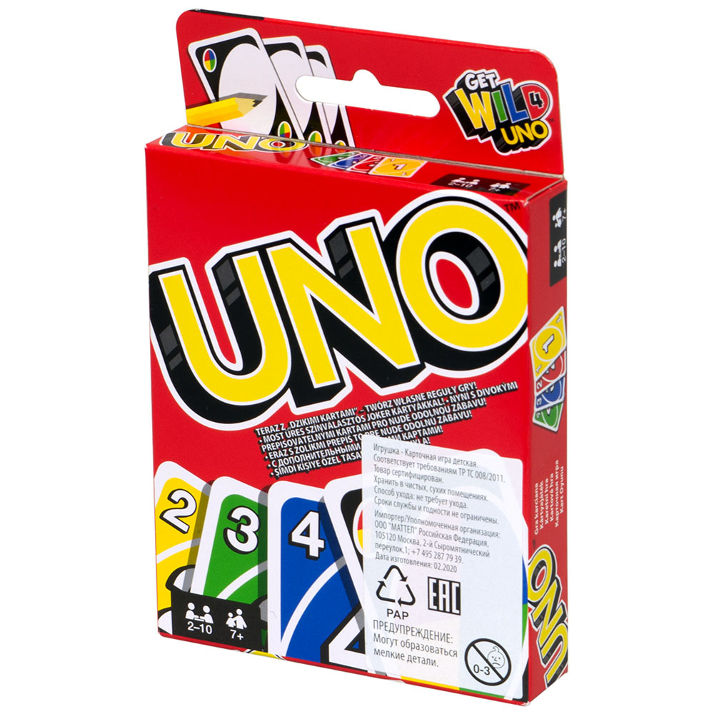 UNO | Купить настольную игру УНО в Минске по цене 20.00 р. в интернет ...