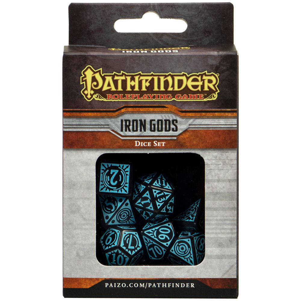 Набор кубиков Pathfinder, 7 шт., Iron Gods