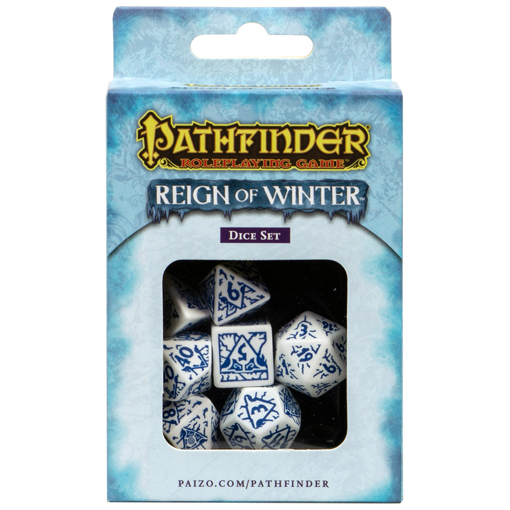 Набор кубиков Pathfinder, 7 шт., Reign of Winter
