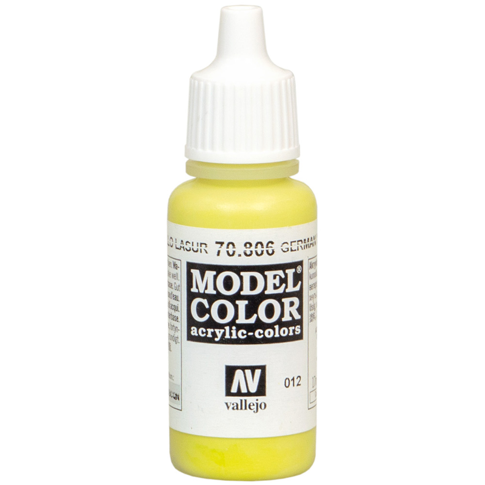 Краска Vallejo Model Color: German Yellow 70.806