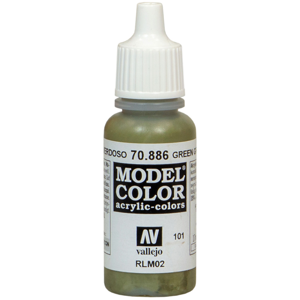 Краска Vallejo Model Color: Green Grey 70.886 | Купить настольную игру Краска Vallejo Model ...