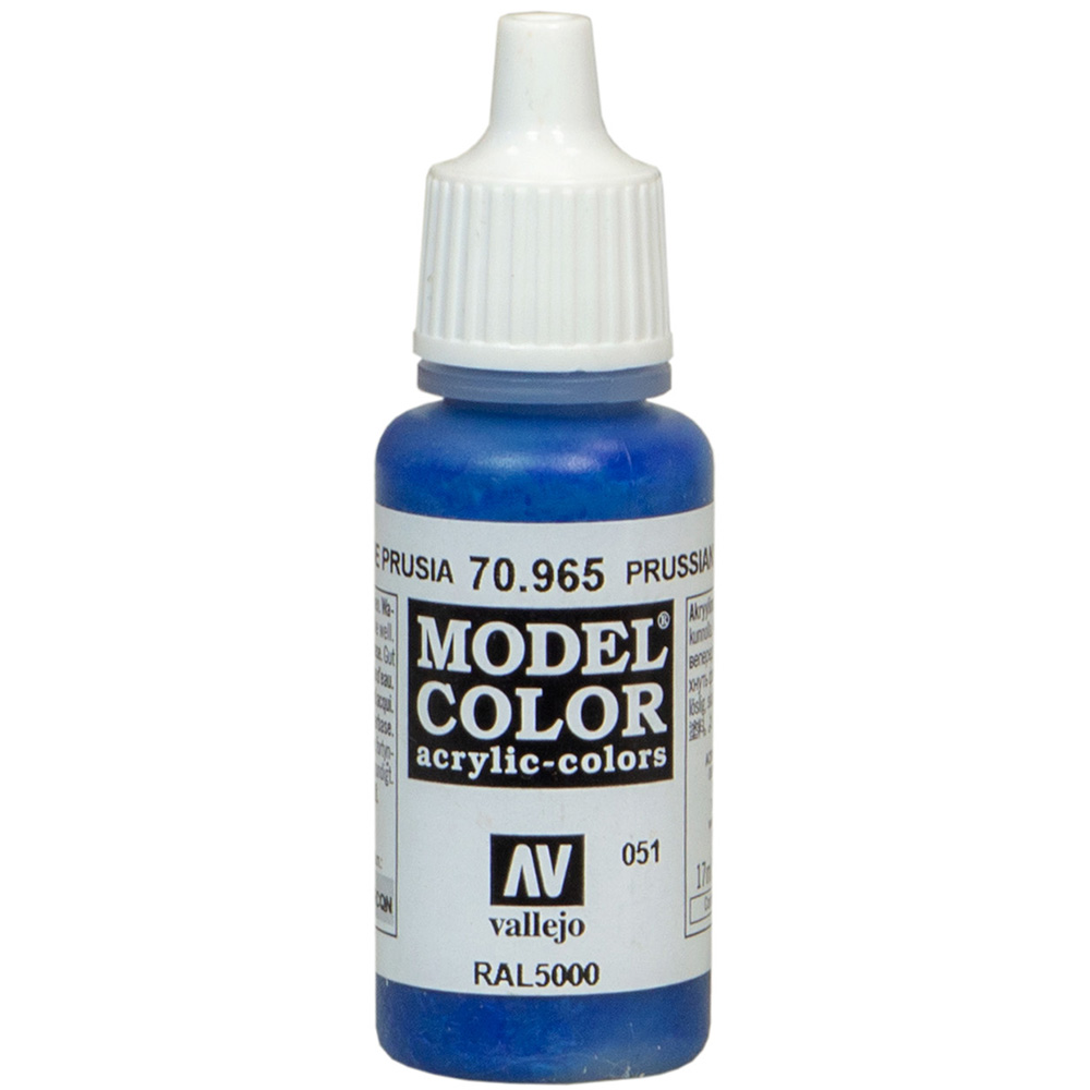Краска Vallejo Model Color: Prussian Blue 70.965