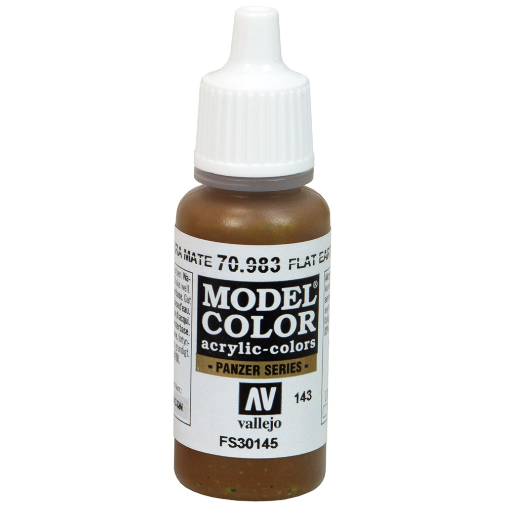 Краска Vallejo Model Color: Flat Earth 70.983 | Купить настольную игру ...