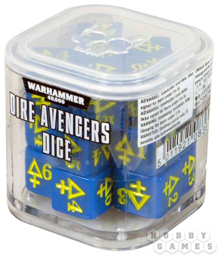 WARHAMMER 40000: DIRE AVENGERS DICE | Купить настольную игру WARHAMMER ...