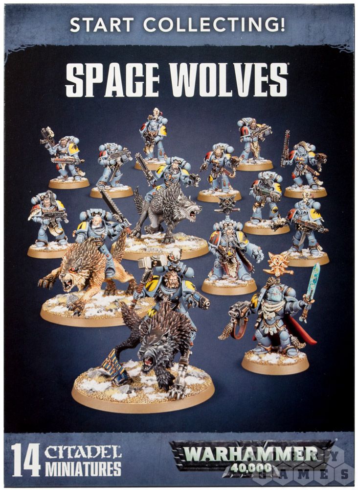 START COLLECTING! SPACE WOLVES