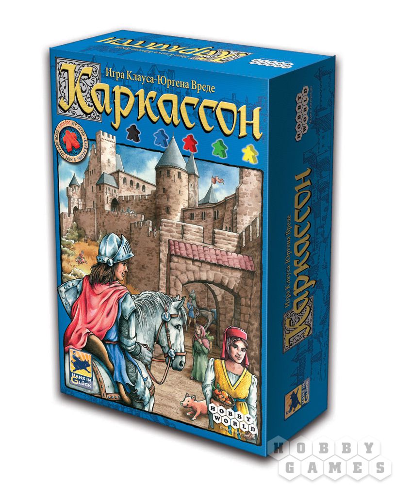 Игра Каркассон (Средневековье) | Купить настольную игру Carcassonne ...